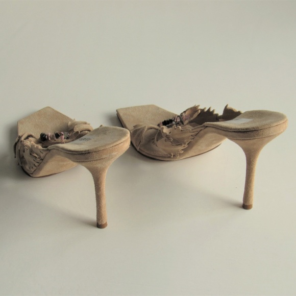 Santini Mavardi | Shoes | Santini Mavardi Miami Jada Jeweled Suede ...